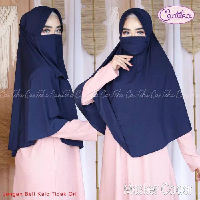 Jual LARIS -Hijab cadar Jilbab Bergo Khimar Niqab Masker Cadar Ori ...