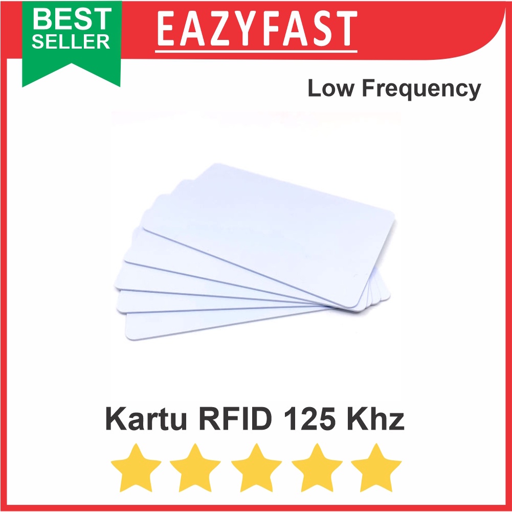 Jual 125 Khz Kartu RFID RF ID 125khz Proximity Card LF Absen Pintu ...