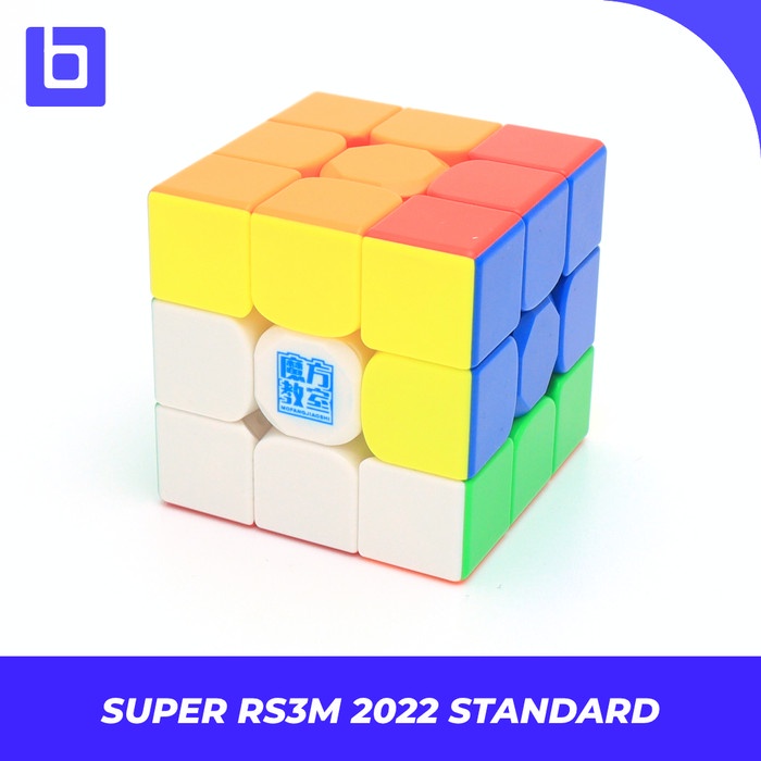 Jual Rubik 3x3 Moyu Super RS3M 2022 Magnetic Standard | Shopee Indonesia
