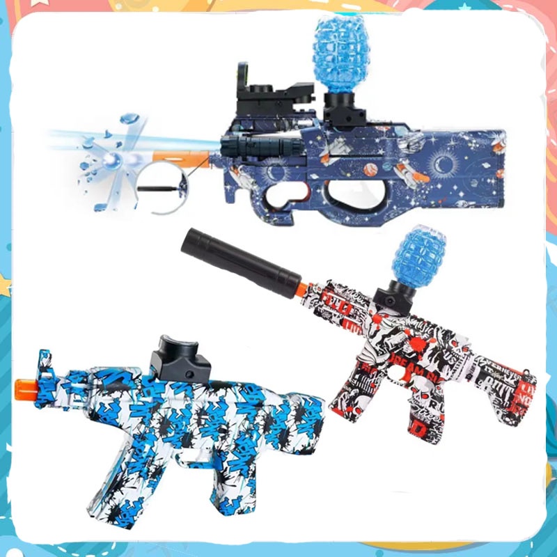 Jual High Speed Pistol Mainan Anak Baterai Anak Mainan Peluru Gel ...