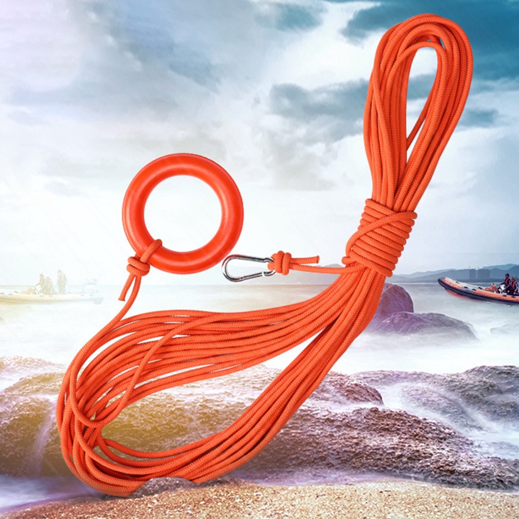 Jual Surface Life Tali Pelampung Floating Ring Rescue Rope 20M 10 mm ...