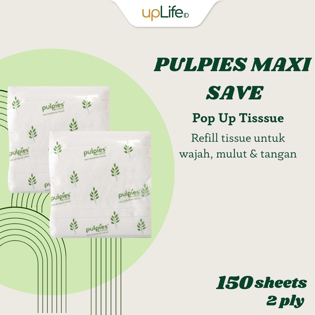 Jual PULPIES Tissue Multipurpose Tissue Meja Makan 150 sheets 2 ply ...