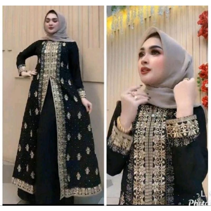 Jual REALPICK ABAYA TURKEY ZAHRA //NIKITAJAYA//COD// | Shopee Indonesia