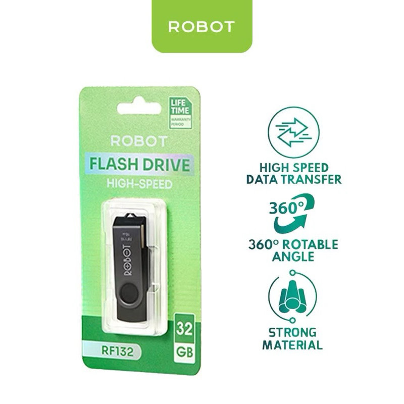 Jual Flashdisk Robot 4GB 8GB 16GB 32GB USB 2.0 High Speed - Ori Produk ...