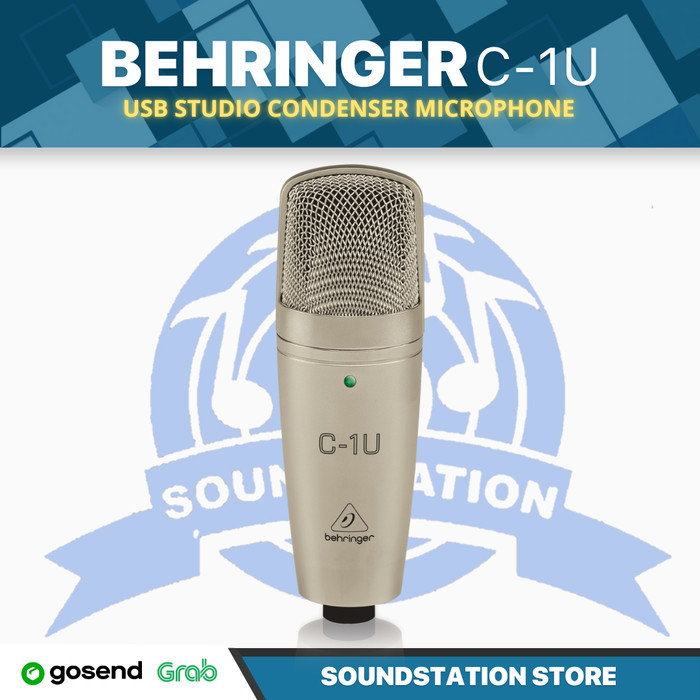Jual Behringer C-1U Studio Condenser USB Microphone - MIc Kondenser USB ...