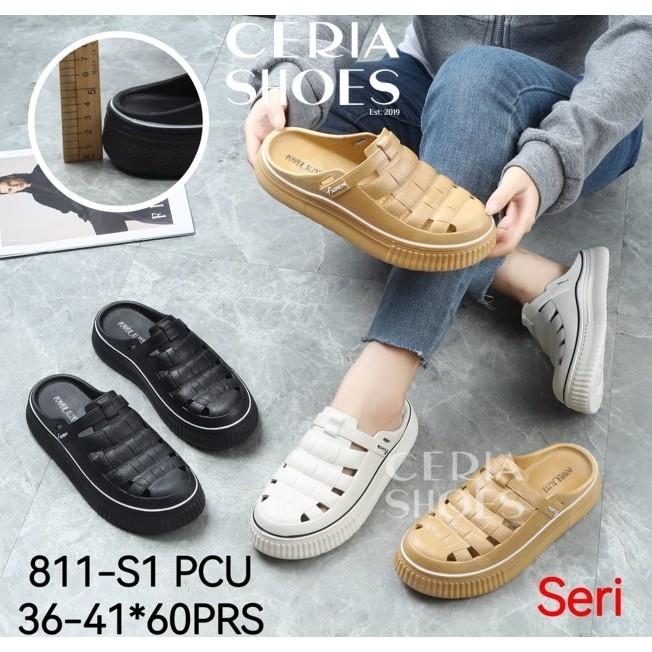 Jual Sepatu Sandal Slip On Wanita Model Selop Bahan EVA Karet Import ...