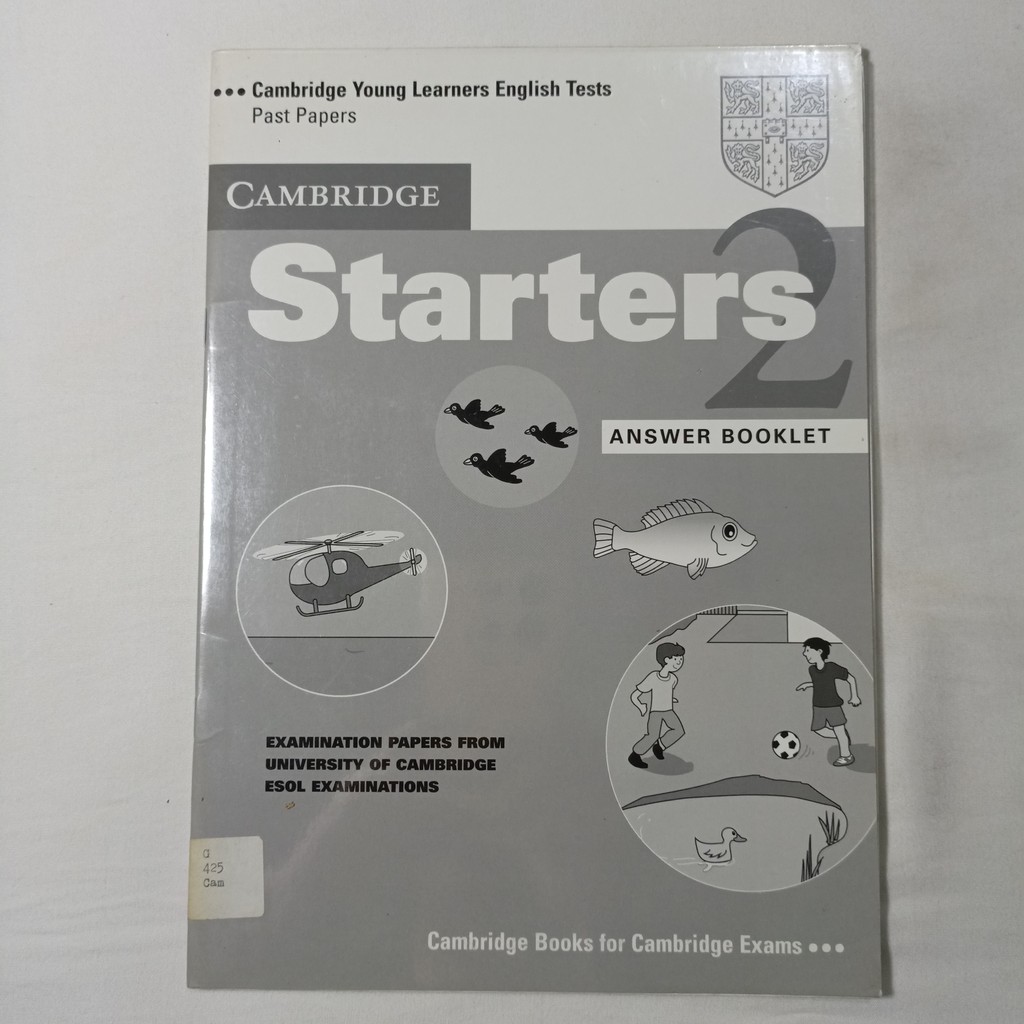 Jual Buku Cambridge Young Learners English Test Cambridge Starters 2 ...