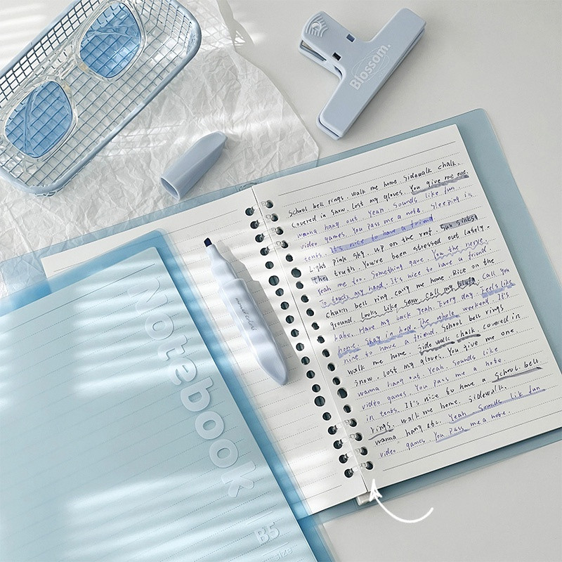 Jual Winzige Binder B5 A5 Lucu Buku Notebook Aesthetic Korea Buku Tulis ...