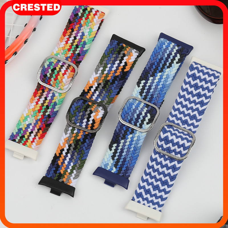 Jual Nylon Scrunchie Strap Band for Redmi Watch 5 / Redmi Watch 4 Nilon Elastic Braided ...