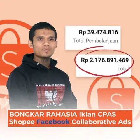 Jual Webinar Iklan CPAS Shopee Facebook Collaborative Ads | Shopee ...