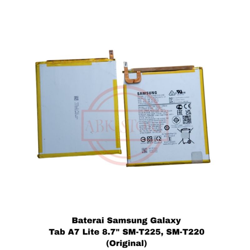 Jual BATRE BATERAI SAMSUNG GALAXY TAB A7 LITE SM-T225 / SM-T220 BATTERY ...