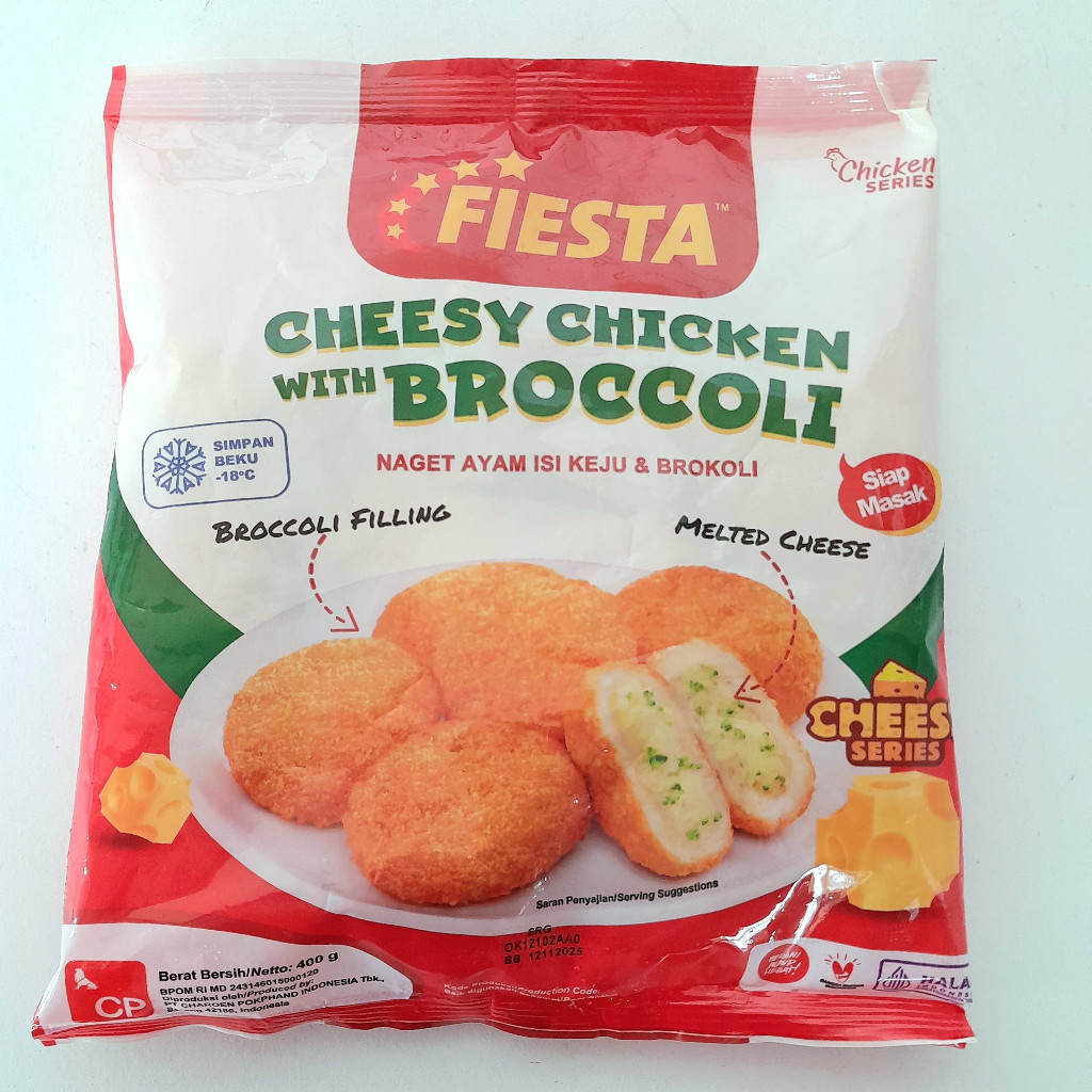 Jual FIESTA cheesy chicken broccoli 400gr | Shopee Indonesia