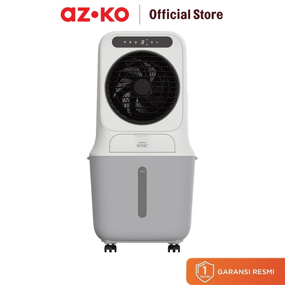 Jual AZKO Krisbow Sync 25 ltr Smart Air Cooler - Putih/Abu-Abu Ice ...