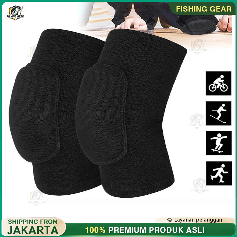 Jual Pelindung Lutut 1 Pair Set / Sepasang Knee Elbow Support / Siku ...