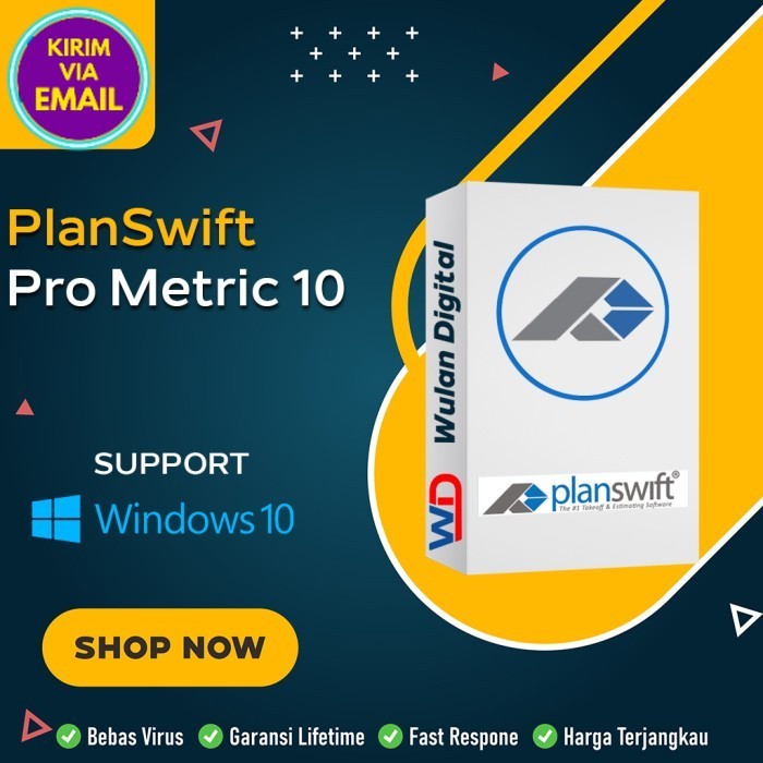 Jual Software Perencanaan Konstruksi: PlanSwift Pro Metric 10 [Win] | Shopee Indonesia