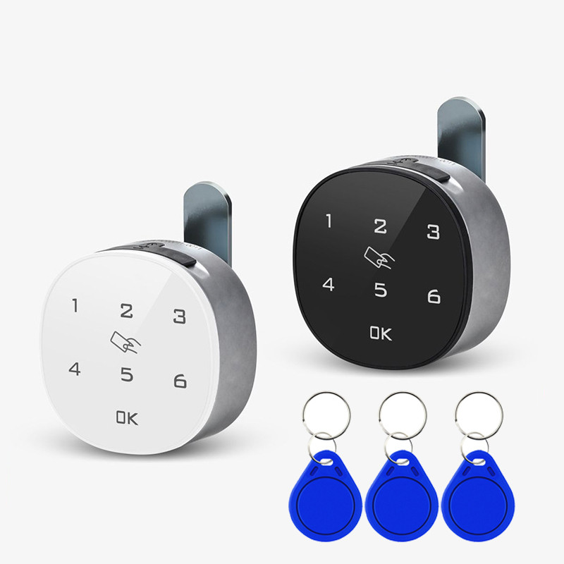 Jual Smart Drawer Password IC Card Cabinet Tongue Lock for Bedside ...