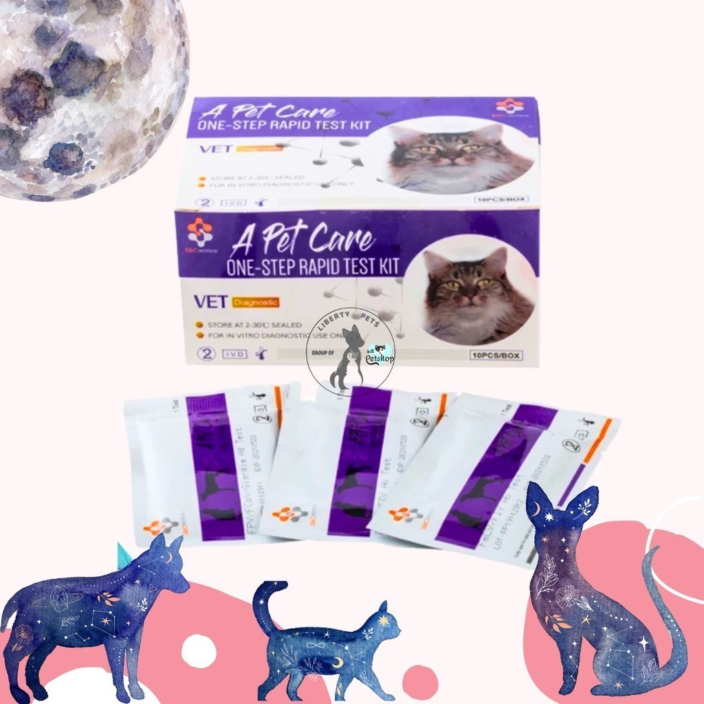 Jual Test Kit A Pet Care FIP Ab (Feline Infectious Peritonitis) Kucing ...