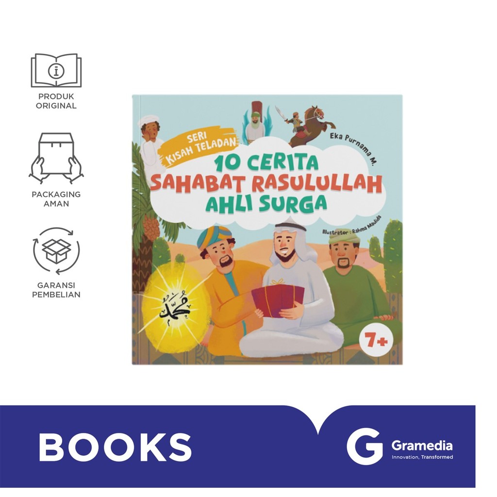 Jual 10 Cerita Sahabat Rasulullah Ahli Surga: Seri Kisah Teladan ...