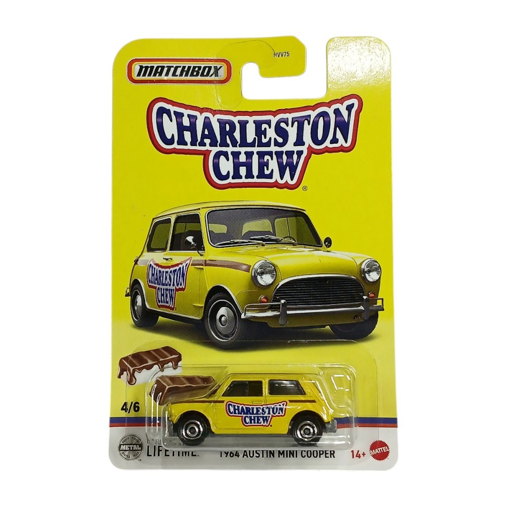 Jual Matchbox 1964 Austin Mini Cooper - Charleston Chew - Candy - Card ...