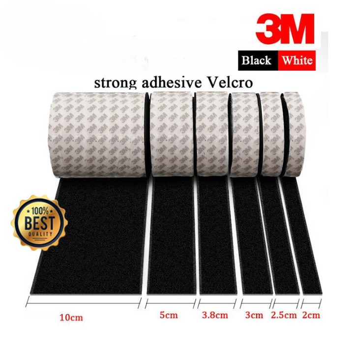 Jual LMP 1 Pasang Velcro Tape 3M Hook & Loop 5cm 3cm 2,5cm 2cm Sticker ...