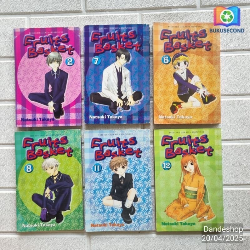 Jual Fruits Basket by Natsuki Takaya - Komik Bekas Preloved Cabutan Fruit Basket Elex | Shopee ...