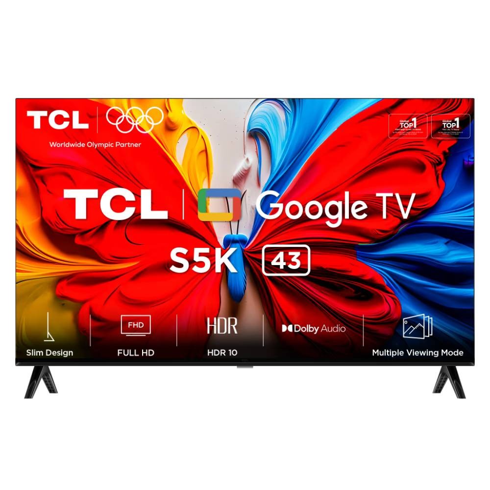 Jual TCL QLED TV 43 Inch Google TV Full HD 43S5K | Shopee Indonesia