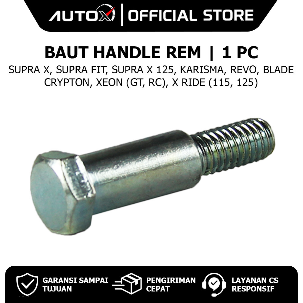 Jual Baut Handle Rem Supra X Fit 125 & Karisma & Revo & Blade & Mio ...