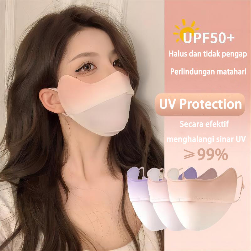 Jual Summer Mask Masker Anti debu Pelindung dari Paparan Sinar Ultraviolet UV UPF50 High Quality ...
