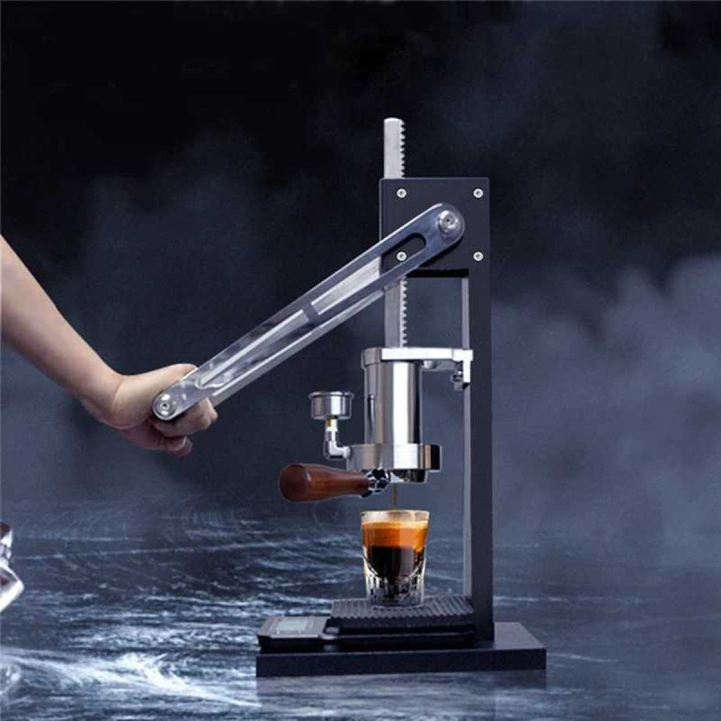 Jual Mesin Kopi Espresso Manual Coffee Maker Hand Press 25 Bar - KX ...