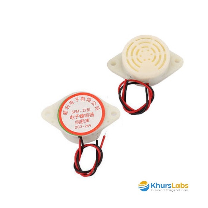 Jual GB99 Continuous Alarm DC 3-24V Active Piezo Buzzer SFM 27 Speaker | Shopee Indonesia