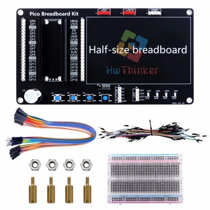 Jual PA99 Breadboard Prototyping for Raspberry Pi Pico Pico-W PicoW ...
