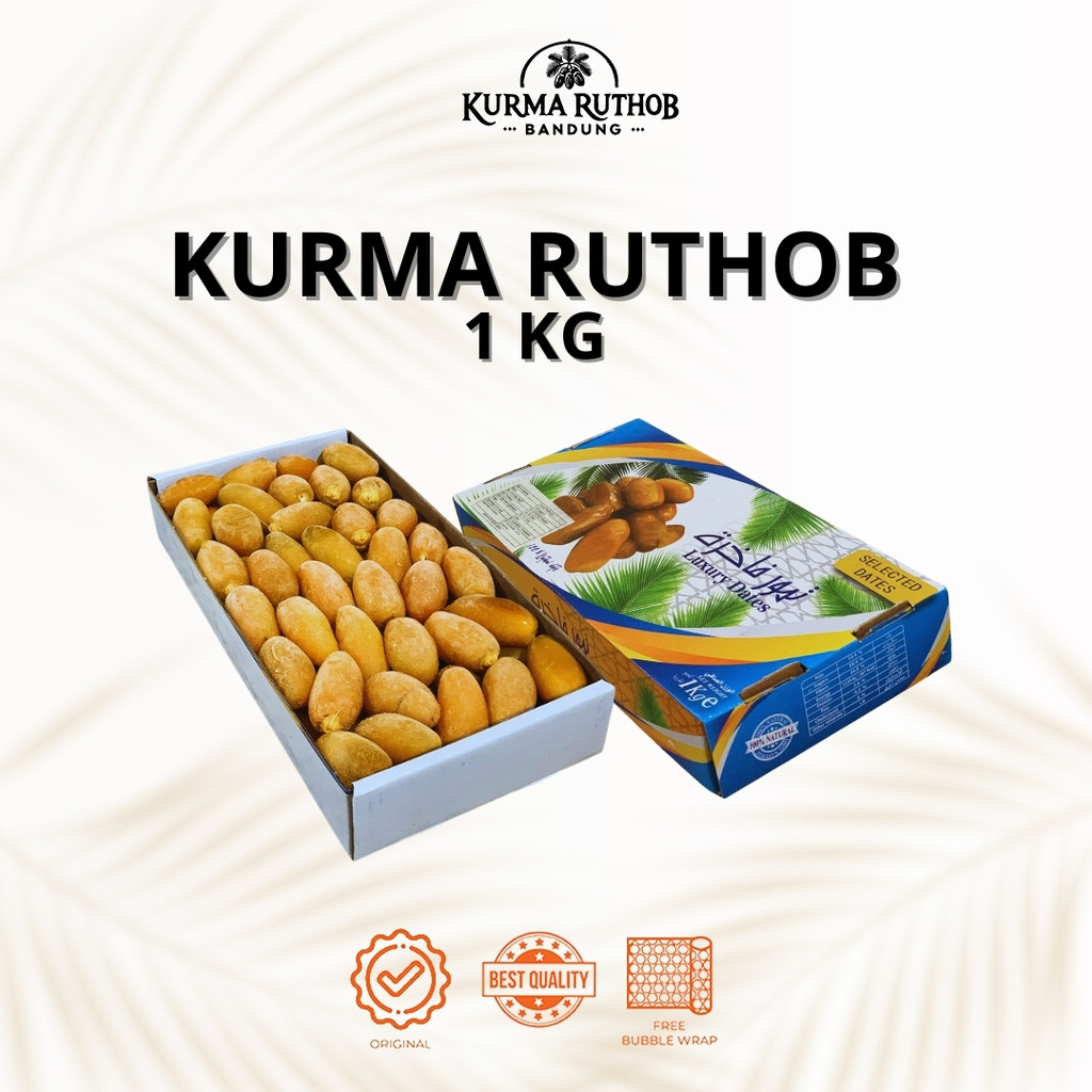Jual KURMA RUTHOB LIBYA / RUTHOB PREMIUM 500GR / KURMA RUTHOB LIBYA 1KG ...