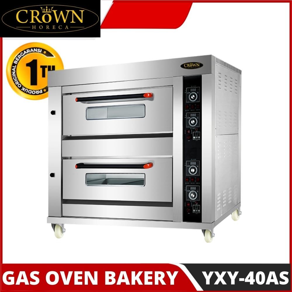 Jual OVEN CROWN 2 DECK 4 TRAY OVEN KUE ROTI YXY-40AS ORIGINAL | Shopee ...
