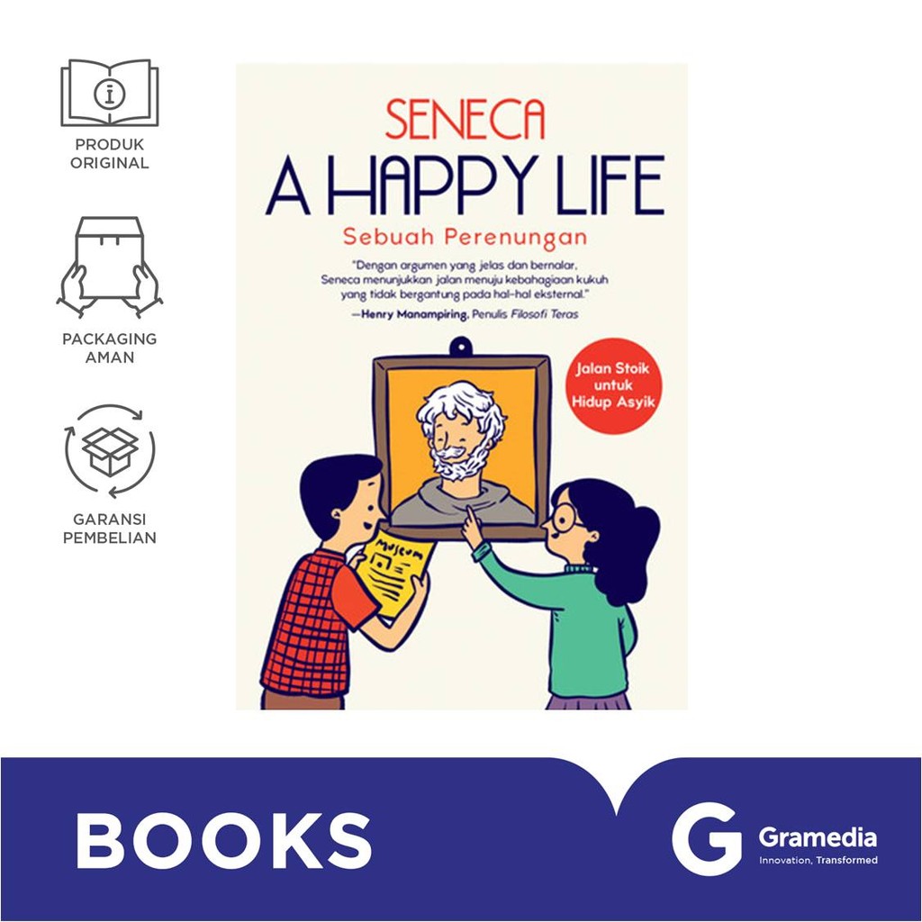 Jual A Happy Life (Seneca) | Shopee Indonesia