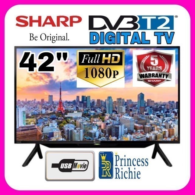 Jual Sharp led tv 2T-C42BD1i 42 inch Digital TV Full HD | Shopee Indonesia
