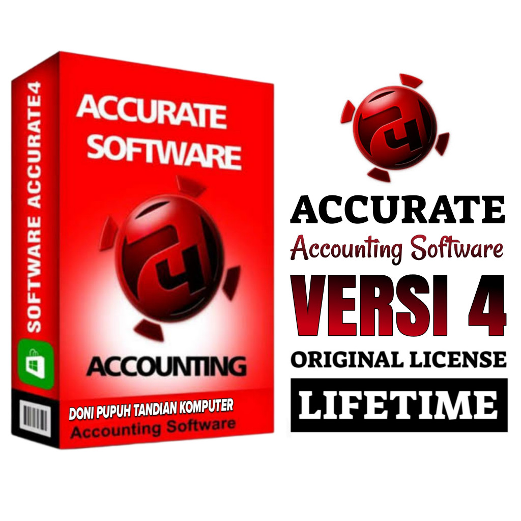 Jual ACCURATE Accounting Enterprise Versi 4 Original License Lifetime ...