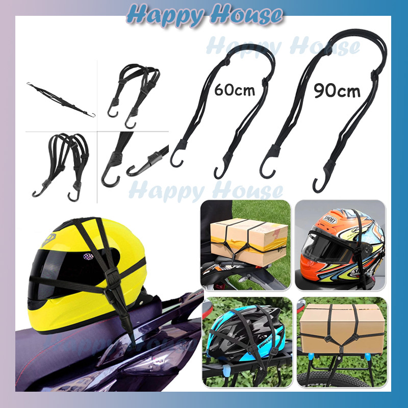 Jual Tali Helm jaring helm Tali Pengikat Helm elastis Helmet Rope Cargo ...