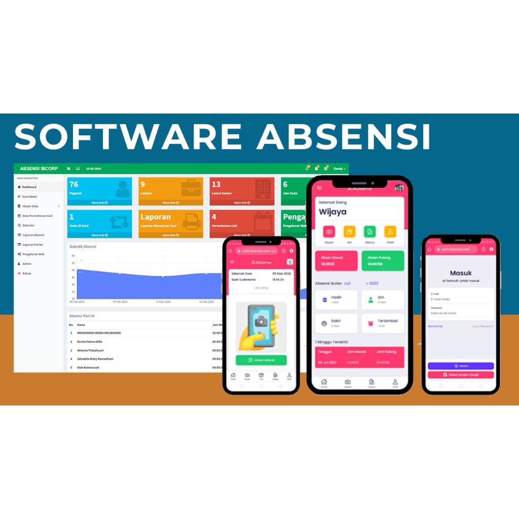 Jual Software Absensi GPS Dan QR Online Offline V4 FULL | Shopee Indonesia