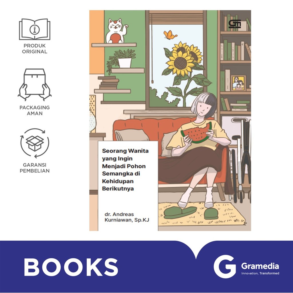 Jual Gramedia Bogor - Buku Seorang Wanita Yang Ingin Menjadi Pohon Semangka Di Kehidupan ...