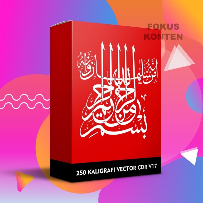 Jual 250 Kaligrafi Vector CDR v17 - Digital Konten | Shopee Indonesia