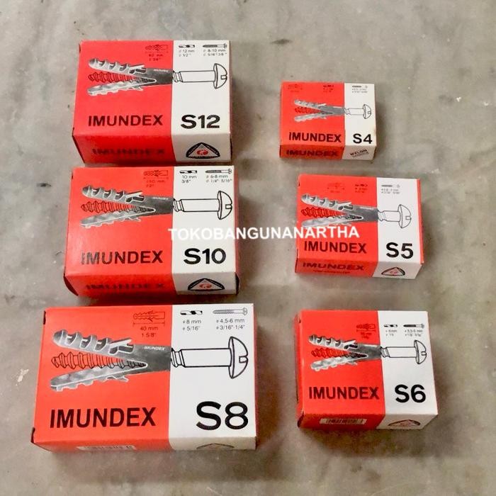 Jual FISHER S4 Dowel Plug 1 Dus – Sekrup Anchor untuk Dinding Beton ...