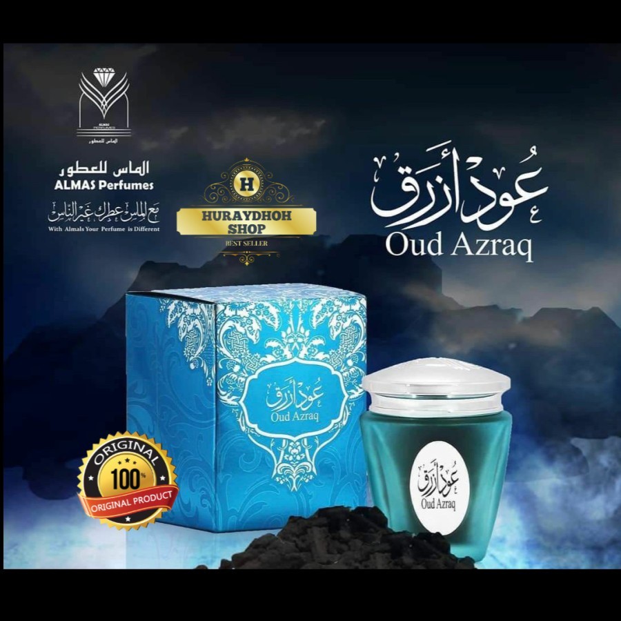 Jual Bukhur Oud Azraq Arab Almas Buhur Gaharu Wangi Asli Tahan Lama ...