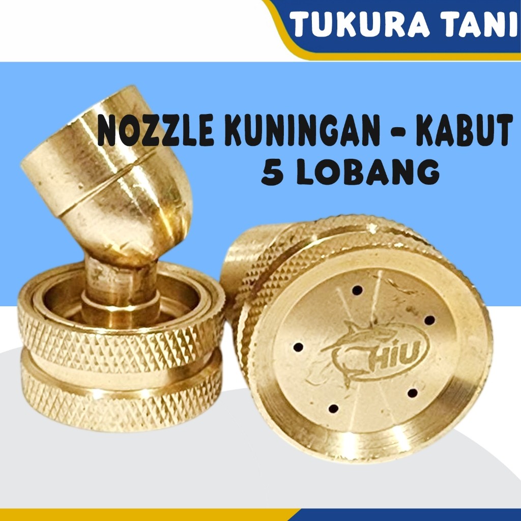 Jual Nozzle Spuyer bahan kuningan hasil kabut tebal dan irit banget ...