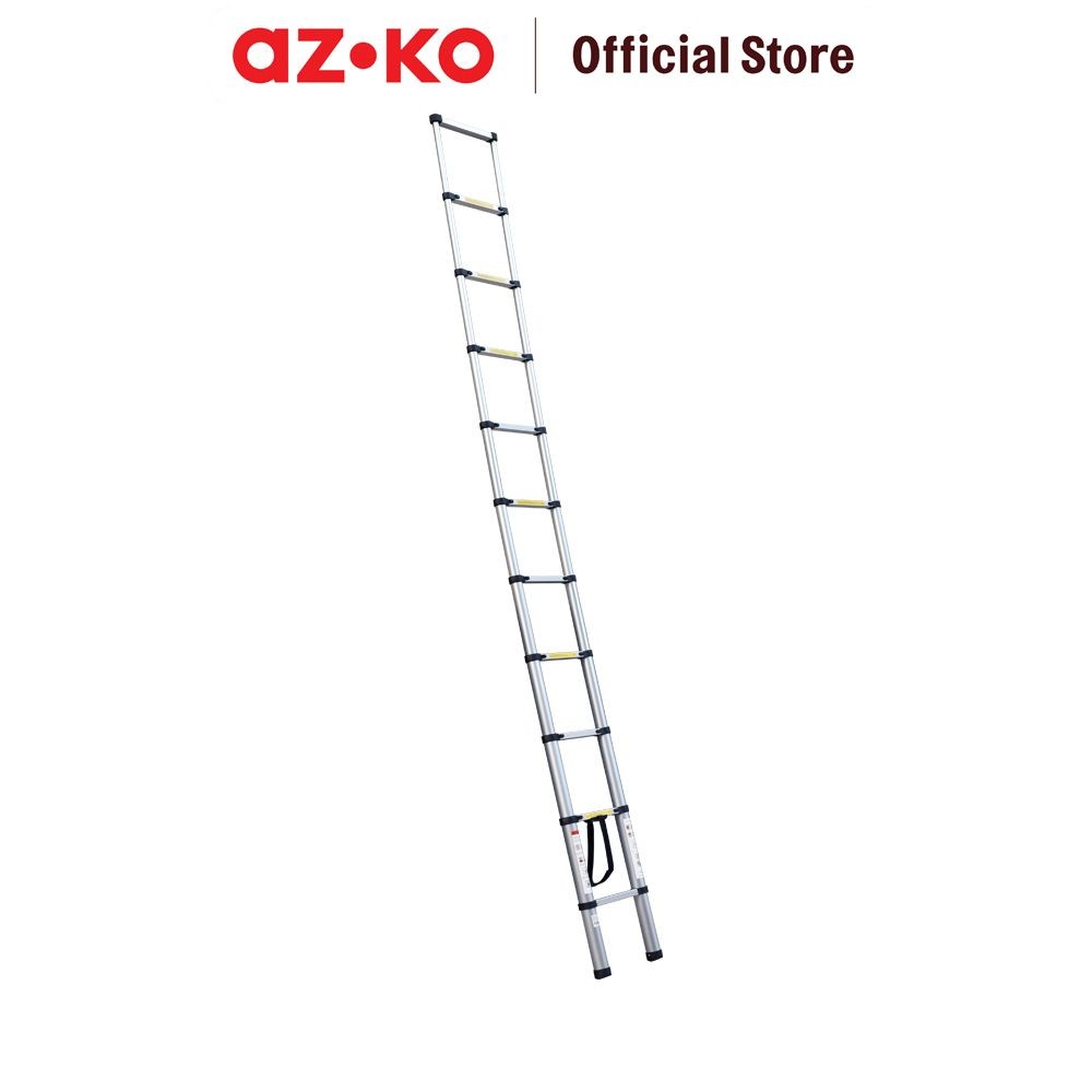 Jual AZKO Krisbow 3.8 mtr Tangga Telescopic Aluminium Softclose 11 Step ...