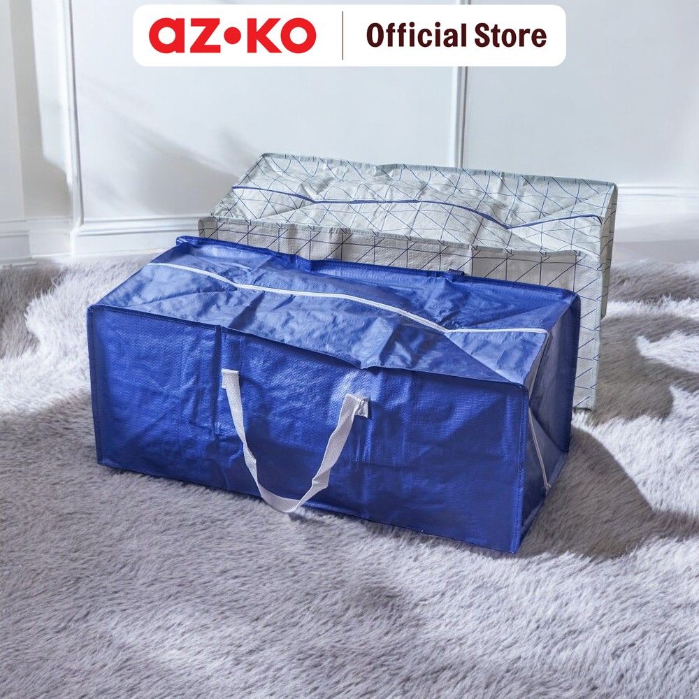 Jual AZKO Stora Set 2 Pcs Tas Penyimpanan - Biru Foldable Storage Bag ...