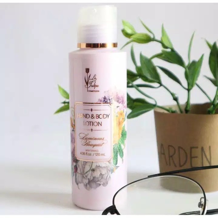 Jual LA TULIPE Hand & Body Lotion Luminous Bouquet Whitening 120ml ...