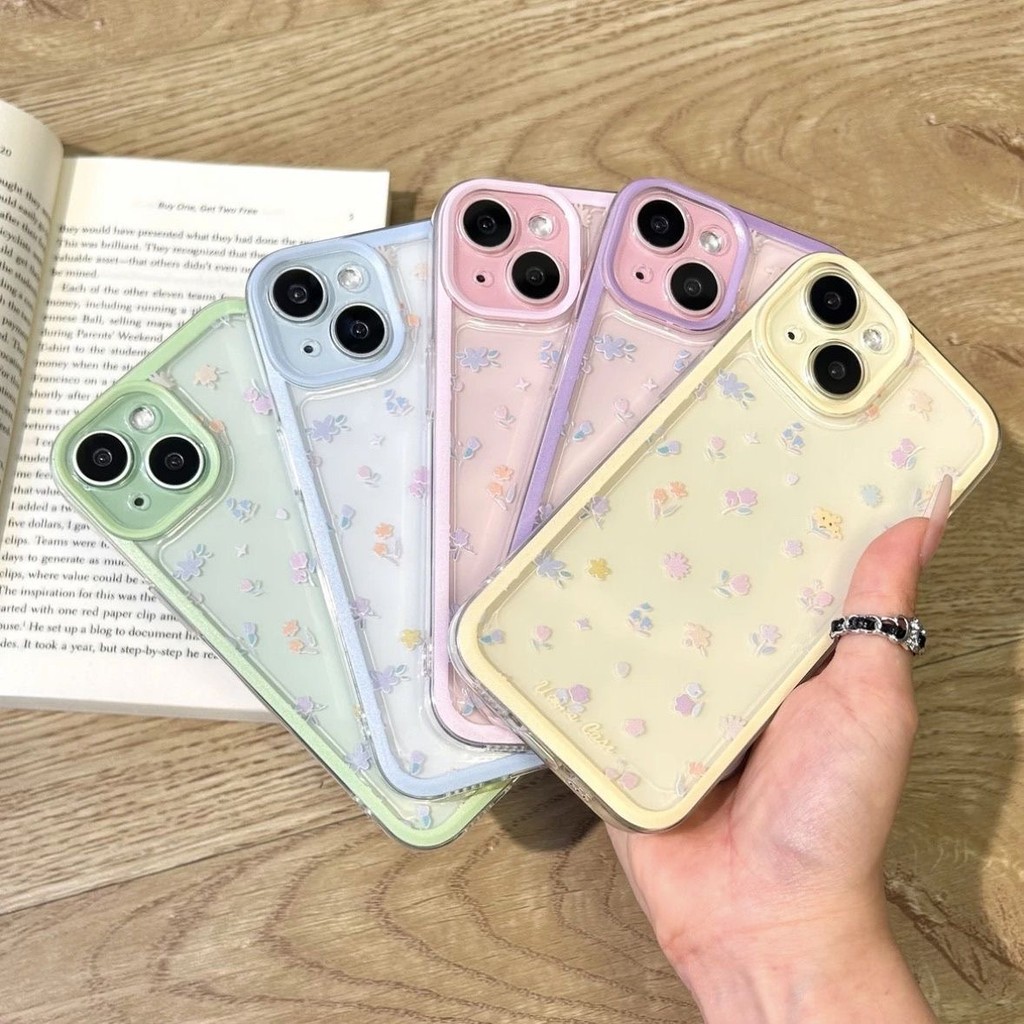 Jual Bunga Pink Cewek Terbaru lucu Case Hp Samsung Galaxy A16 5G Softcase samsung A06 A55 A35 ...