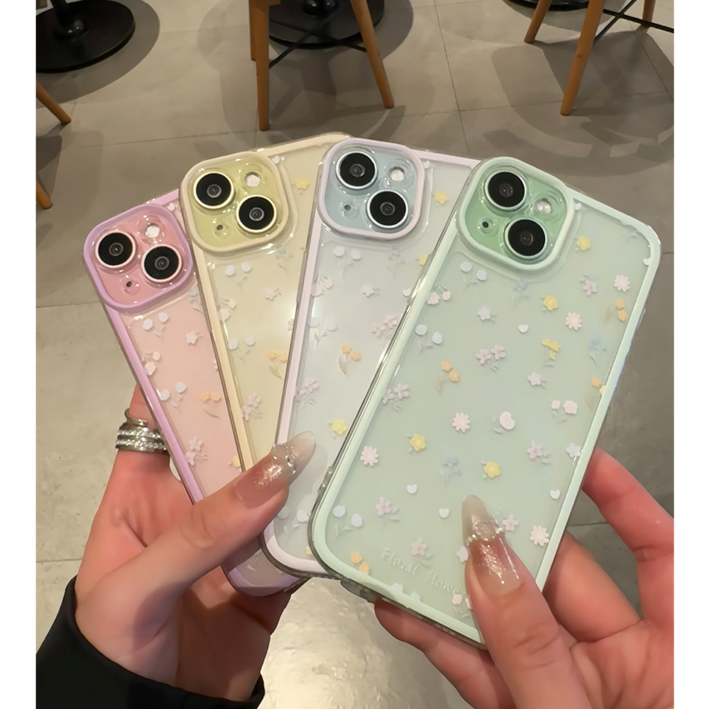 Jual Bunga Pink Cewek Terbaru lucu Case Hp Samsung Galaxy A16 5G Softcase samsung A06 A55 A35 ...