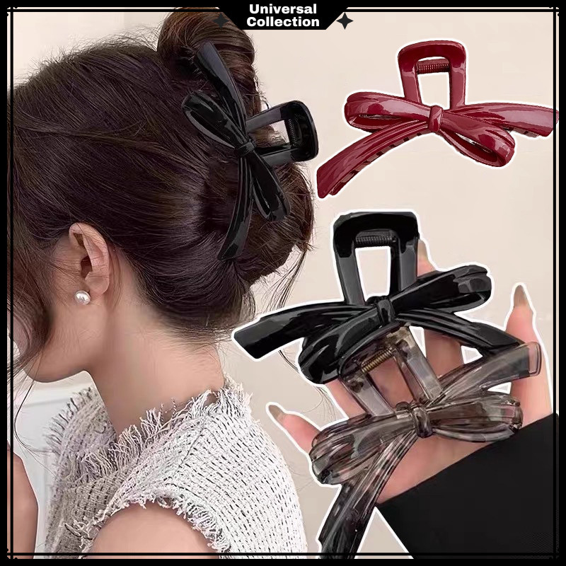 Jual 12.5CM - JEPIT RAMBUT GLOSSY MODEL PITA FASHION KOREA / JEDAI ...