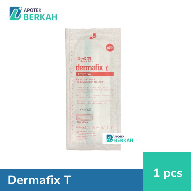 Jual Dermafix T Plester Transparan Anti Air 10 x 25 CM untuk Melindungi ...